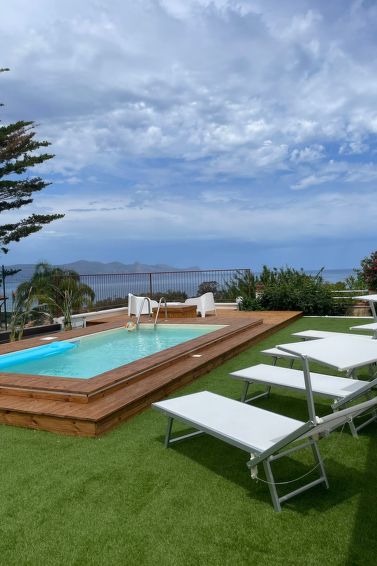 Villa Panorama Del Golfo Mit Privatem Pool Und Grillplatz - Balestrate