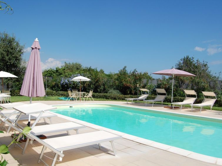 Zweizimmerwohnung 1 Mit Terrasse, Gemeinschaftspool - Acireale