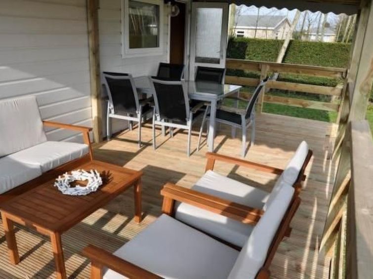 Strandnahes Chalet Mit üBerdachter Veranda - Ameland