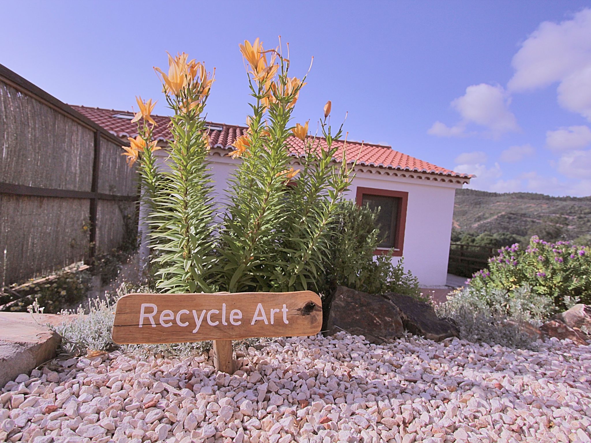 "The Recycle Art" Mit Terrasse - Odeceixe