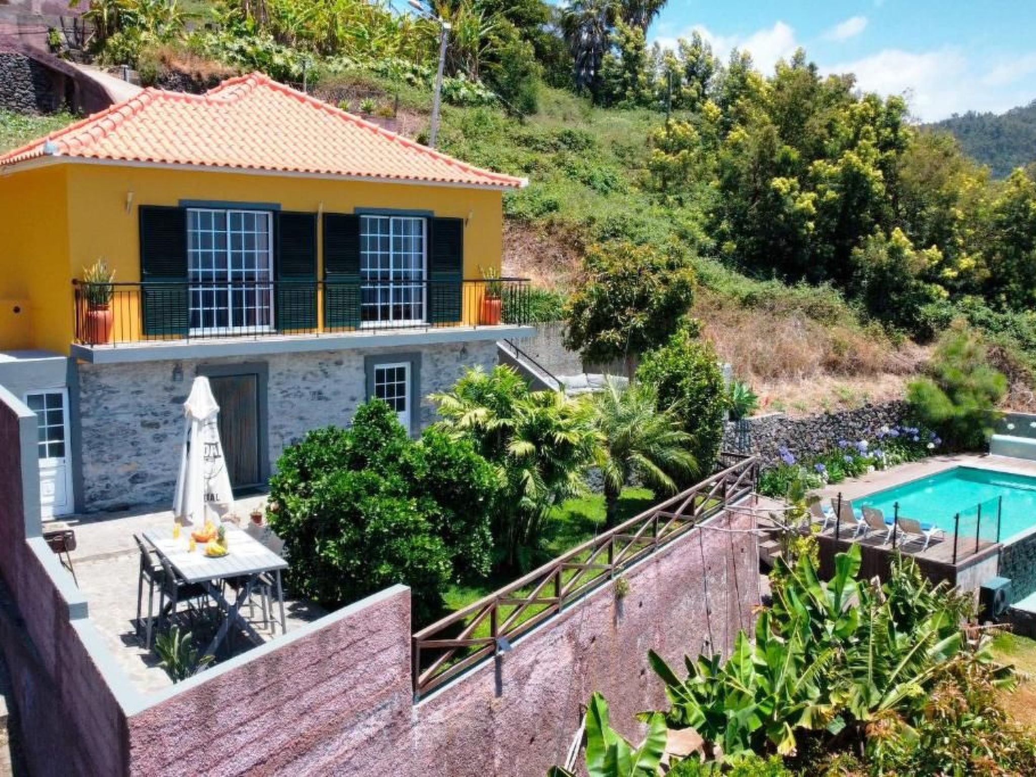 Villa "Casa Laranja" Mit Bergblick - Madeira