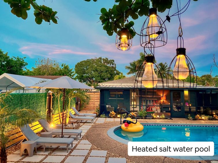 2br - 2 Bath Beheizter Pool- Familien-haustierfreundlicher Spaß - Fort Lauderdale, FL