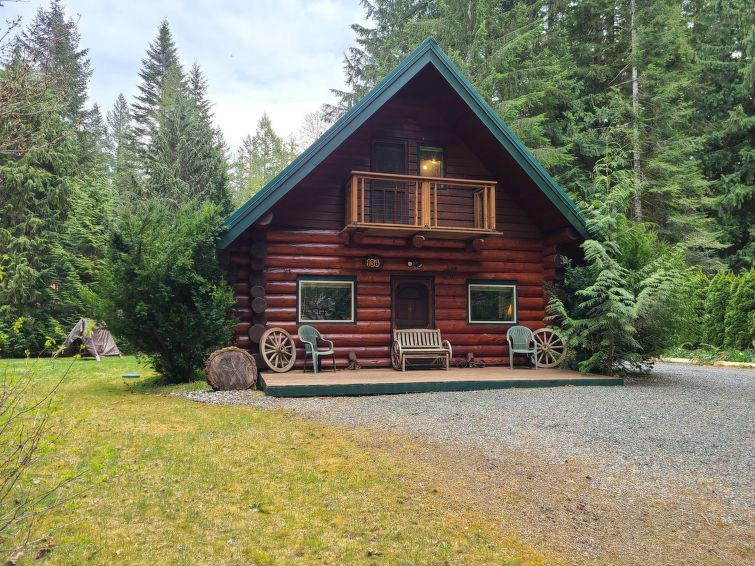 Blockhaus Mit Kamin Und Wi- - Glacier, WA