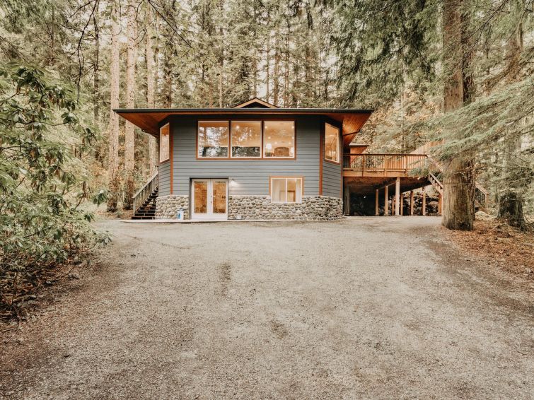 Familientraumkabine Mit Whirlpool, Sauna Und Wi-fi - ベーカー山, WA